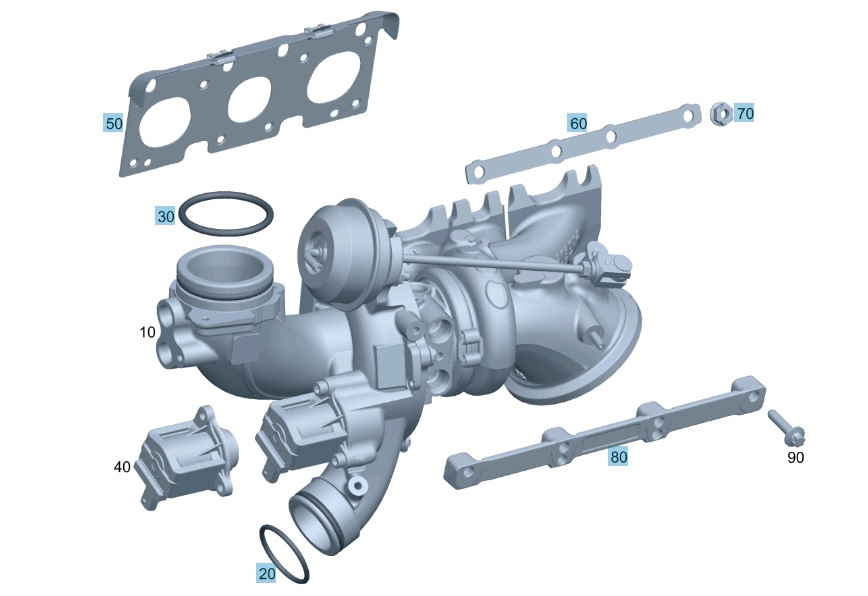 Турбины M276. Часть 1. — Mercedes-Benz E-Class (W212), 3 л, 2015 года ...
