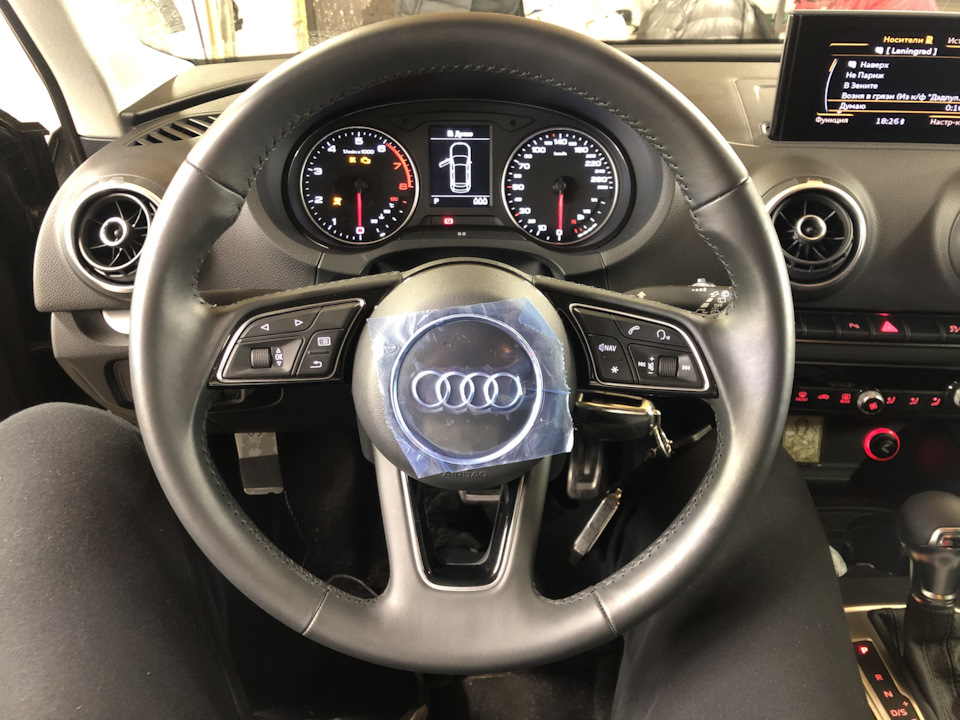 Установка в Audi руля от рестайлинга — DRIVE2