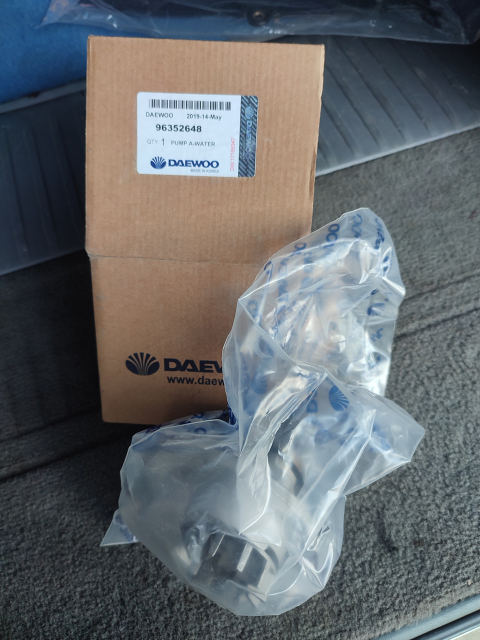 96352648 Помпа водяная Daewoo Nexia 1.5 SOHC/Lanos 1,3 GM | Запчасти на ...