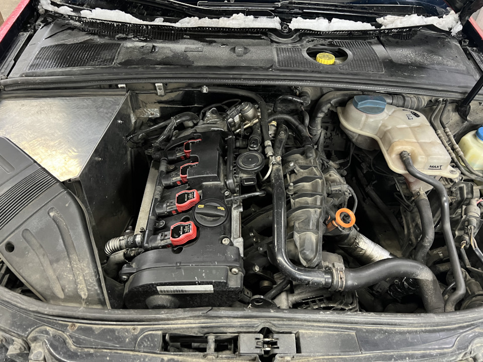 Поехали на ремонт — Audi A4 (B7), 2 л, 2007 года | плановое ТО | DRIVE2