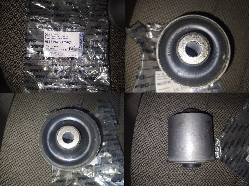 Заменил сайлентблок на задней балке — Chevrolet Aveo Sedan (1G), 1,5 л ...