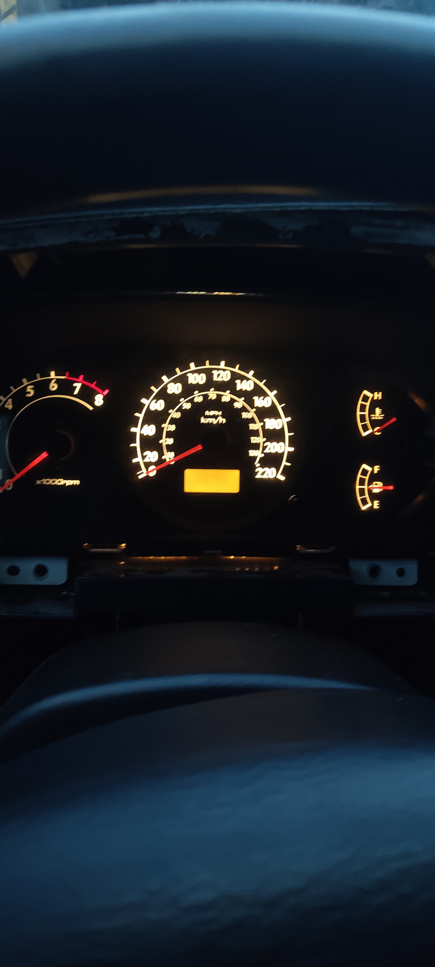 Пересвет приборной панели — KIA Spectra, 1,6 л, 2008 года | тюнинг | DRIVE2