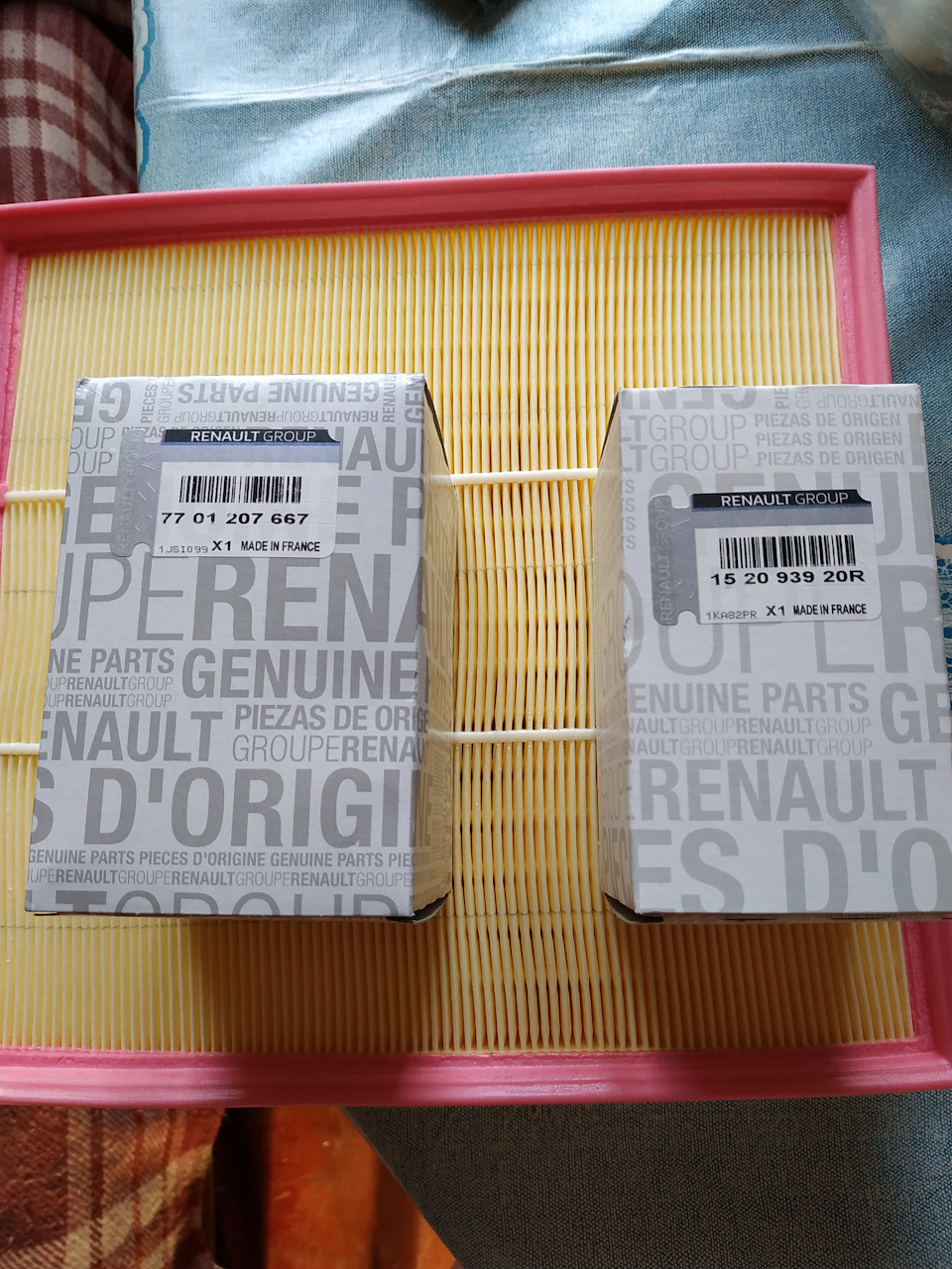 7701207667 Фильтр топливный RENAULT | Запчасти на DRIVE2