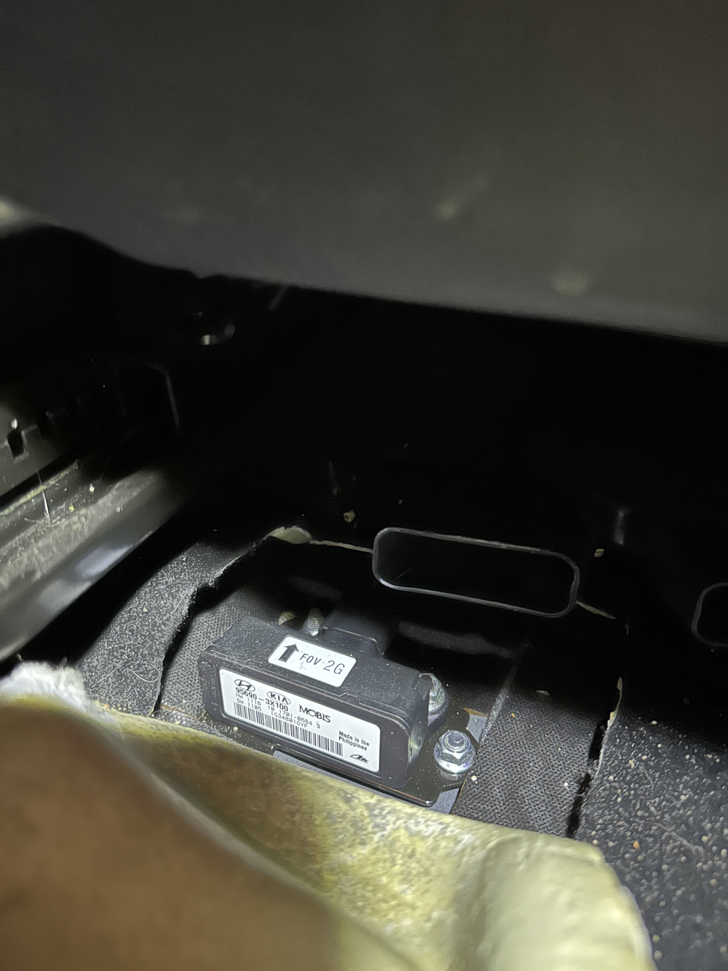 Ошибки C1283, C1285, замена датчика ускорения (рысканья) — KIA Ceed GT ...