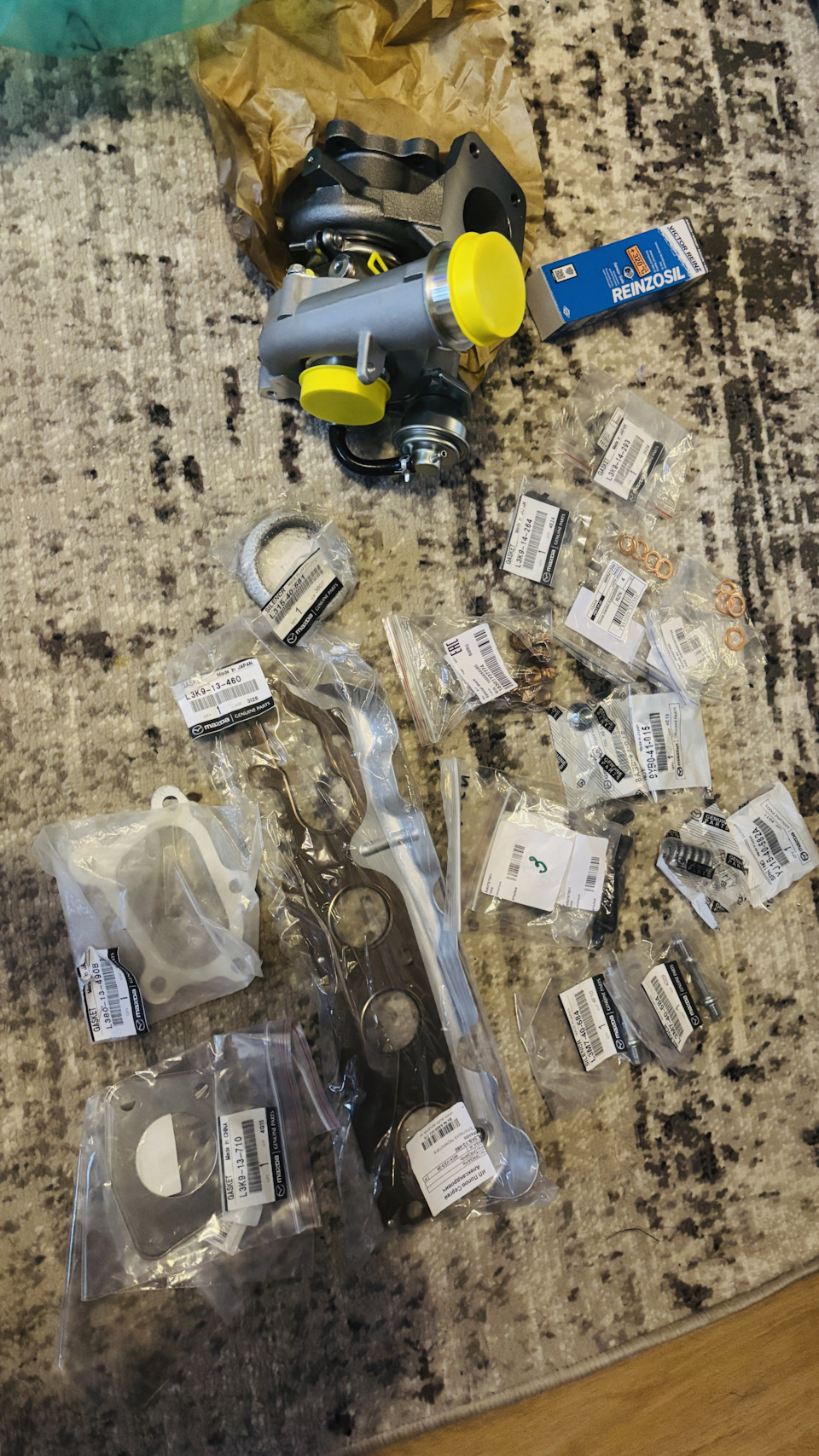 Турбина все. Запчасти для замены турбины — Mazda CX-7, 2,3 л, 2010 года ...