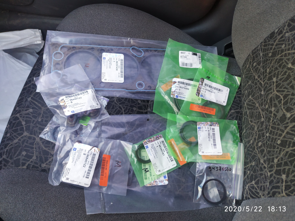 96840122 Колпачок маслосъемный / Daewoo Chevrolet Aveo, Lacetti, Cruze ...