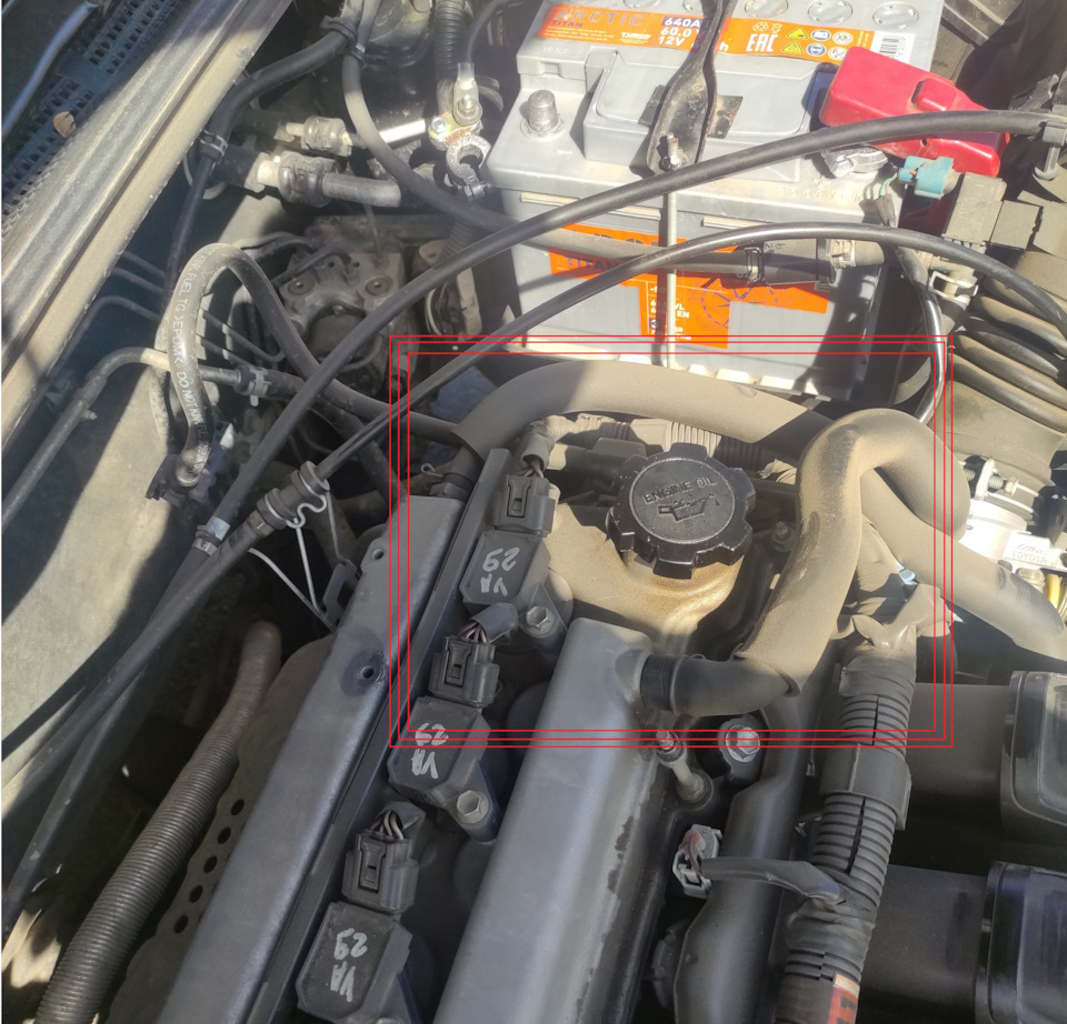 Замена прокладки в крышке маслозаливной горловины — 9043037140 ...