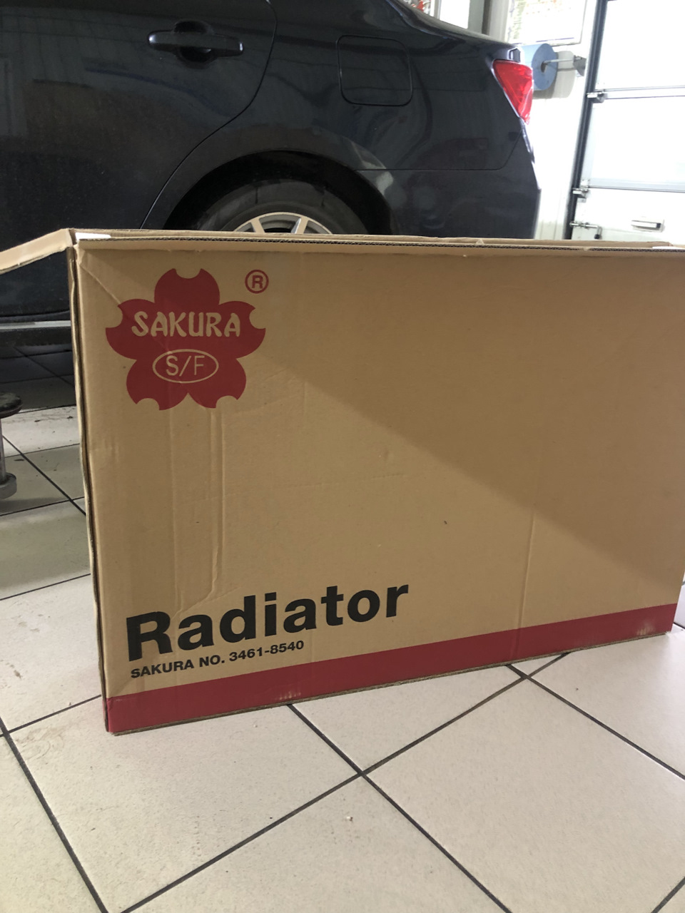 34618540 Радиатор TOYOTA CAMRY 2.5 A/T 11-16, SAKURA | Запчасти на DRIVE2