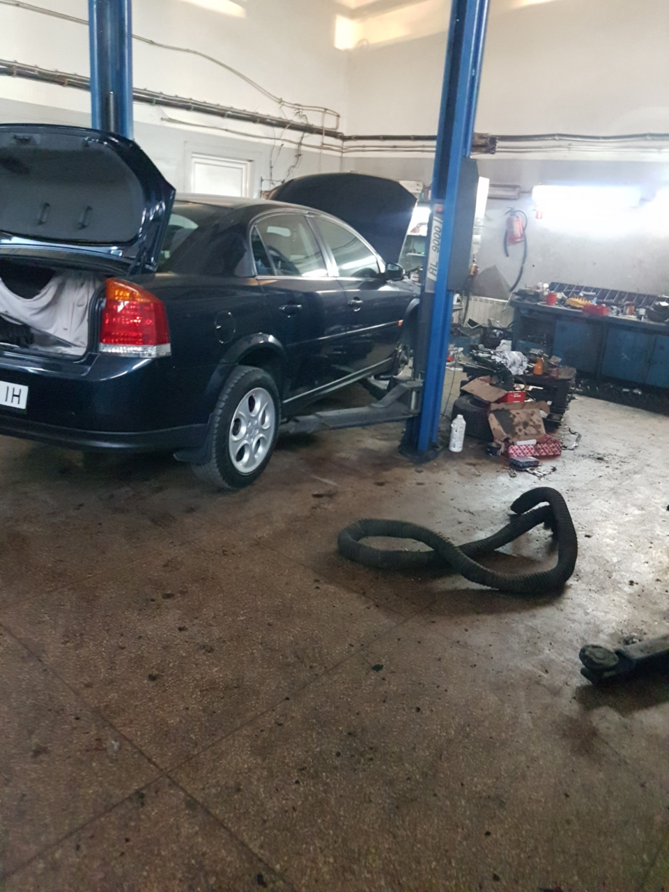 Замена вкладышей и цепи с натяжителями, удаление ББВ — Opel Vectra C, 2 ...