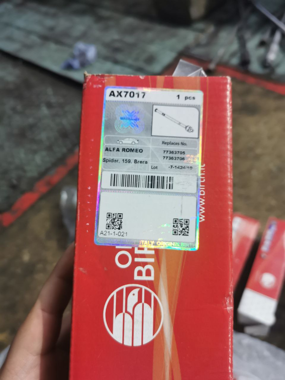 77363706 Наконечник рулевой тяги FIAT ALFA LANCIA | Запчасти на DRIVE2