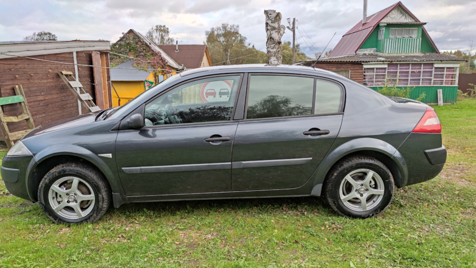 Переобувка на зиму — Renault Megane II, 1,4 л, 2005 года | шины | DRIVE2