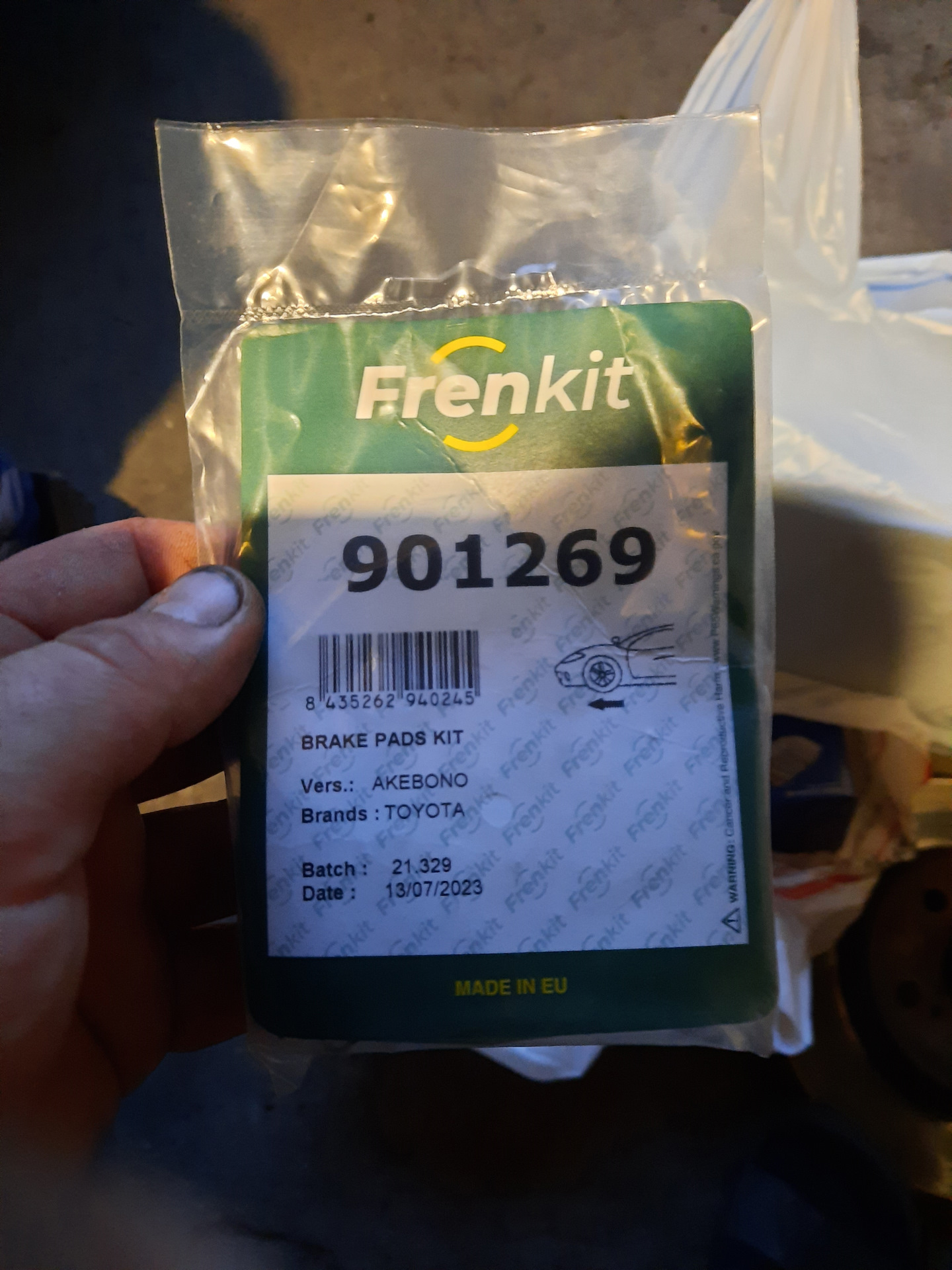 Тормозные диски — Toyota Caldina (190), 2 л, 1997 года | своими руками ...