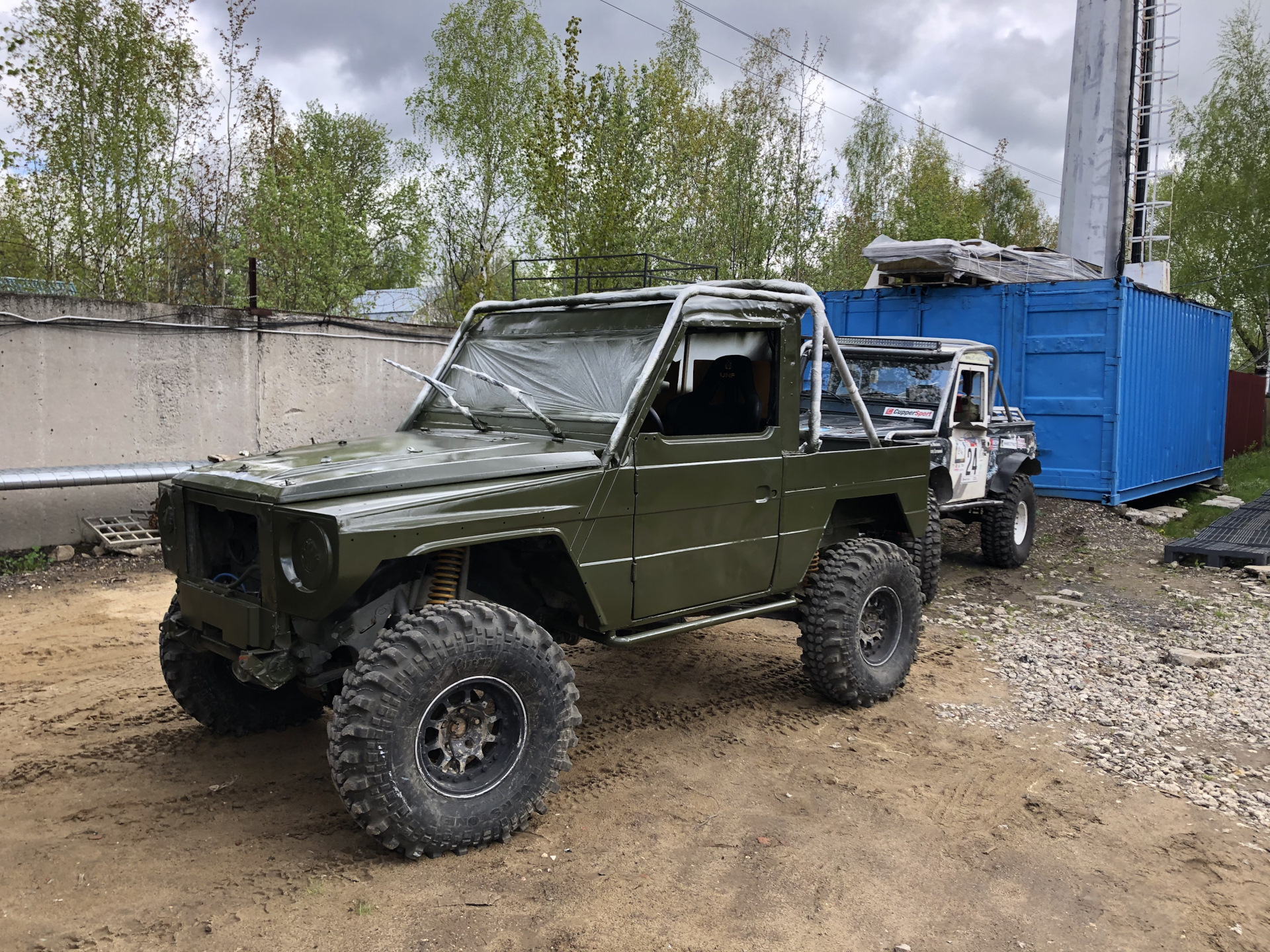 Красота! — Mercedes-Benz G-Class (W460/W461), 2,7 л, 1988 года | своими ...