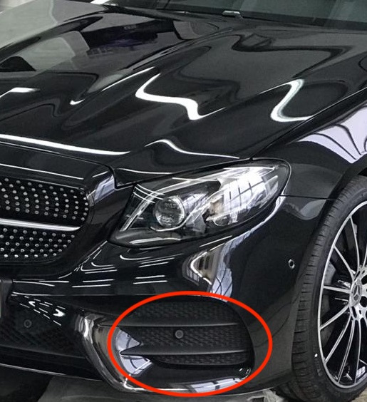Накладки на "плавники" в бампере — Mercedes-Benz E-Class Coupe (C238 ...