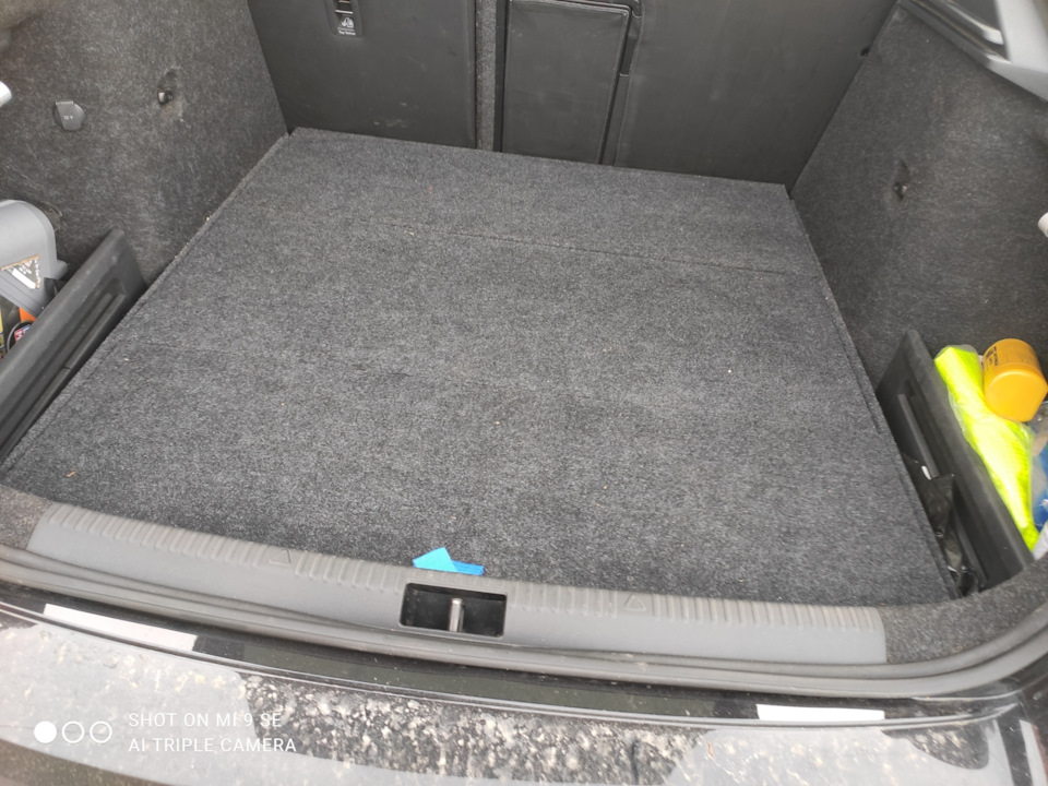 Двойной пол — Skoda Octavia A7 Mk3, 1,8 л, 2018 года | своими руками ...