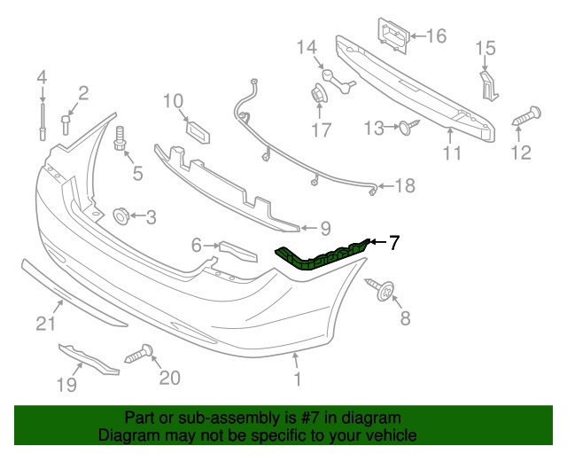 866133S000 Опорная планка панели бампера KIA HYUNDAI | Запчасти на DRIVE2