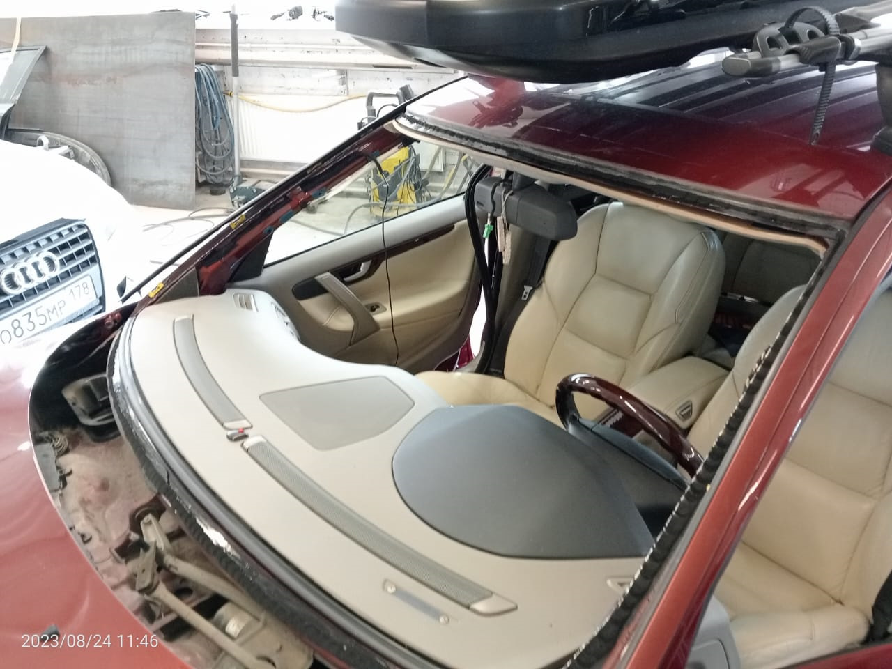 Замена лобового стекла — Volvo S60 (1G), 2,5 л., 2007 года | визит на ...