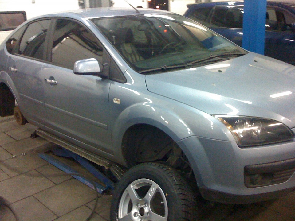 Покупаем диски на зиму. — Ford Focus Hatchback II, 1,8 л, 2007 года ...