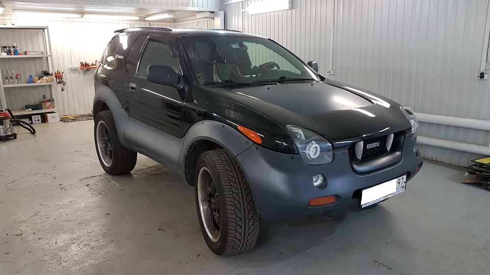 Шумоизоляция автомобиля Isuzu Vehicross в СПБ. — Анти-шум Санкт ...