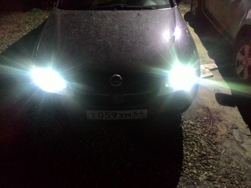 Габариты — Nissan Almera II (N16), 1,5 л, 2005 года | аксессуары | DRIVE2