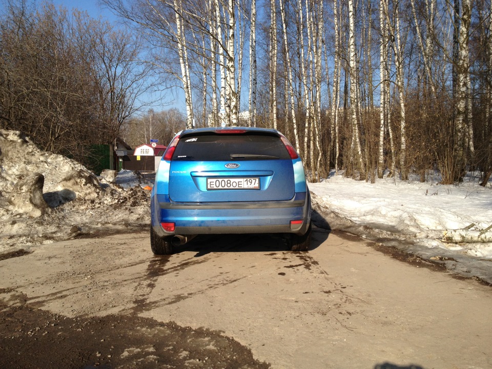 Брызговики — Ford Focus Hatchback II, 1,8 л, 2007 года | просто так ...