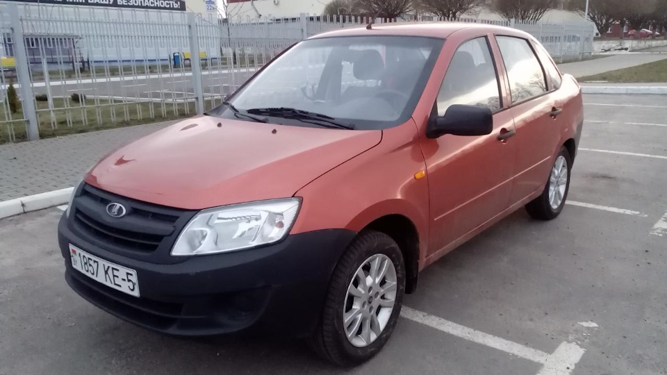 Ставим эур на гранту стандарт — Lada Гранта (1G), 1,6 л, 2014 года ...