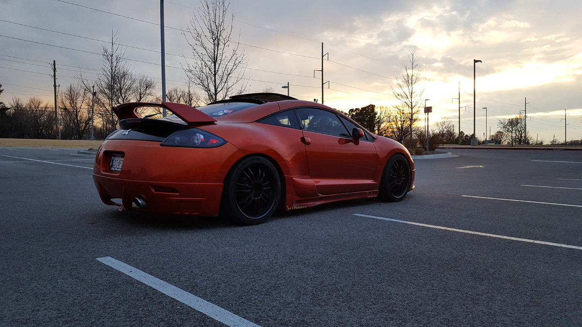 1/21/17 — Added a SE factory wing — Mitsubishi Eclipse (4G), 2,4 л ...