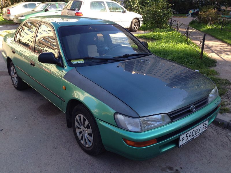 обновлен — Toyota Corolla (100), 1,3 л, 1997 года | стайлинг | DRIVE2