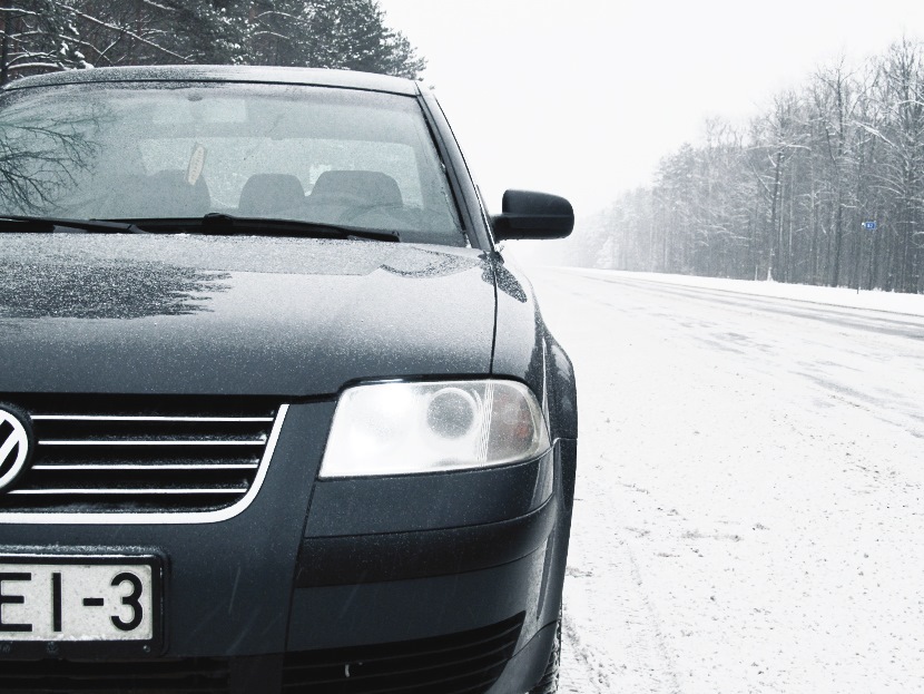 Passat winter — Volkswagen Passat B5, 1,9 л, 2001 года | фотография ...