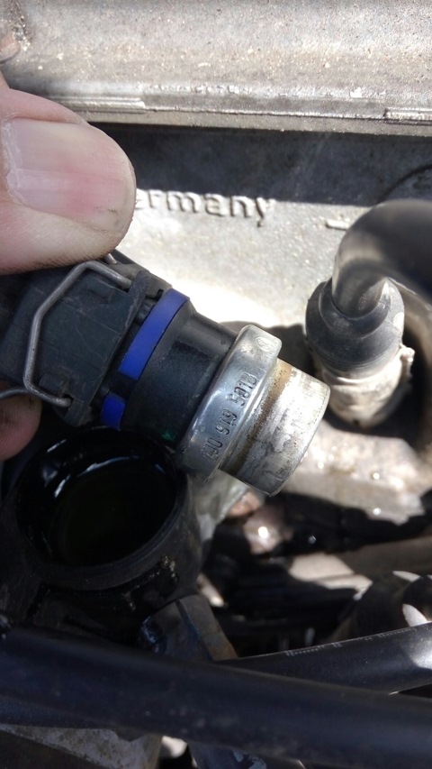 6U0919501B Датчик температуры охл. жидк.-черно-желтый / SEAT, VW 1.0-2. ...