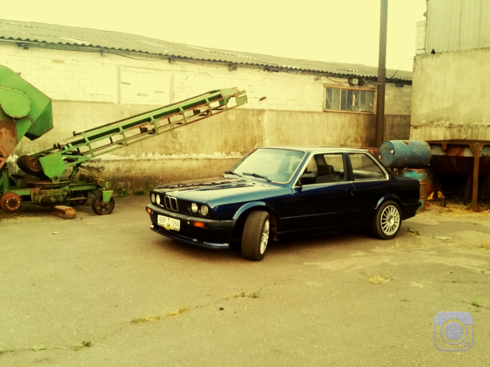 старая ржавая бочка … — BMW 3 series Coupe (E30), 3,4 л, 1987 года | видео | DRIVE2