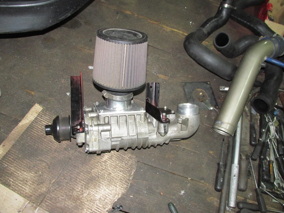 Установлен KOMPRESSOR Eaton M65 — Honda Civic Hatchback (6G), 2 л, 1998 ...