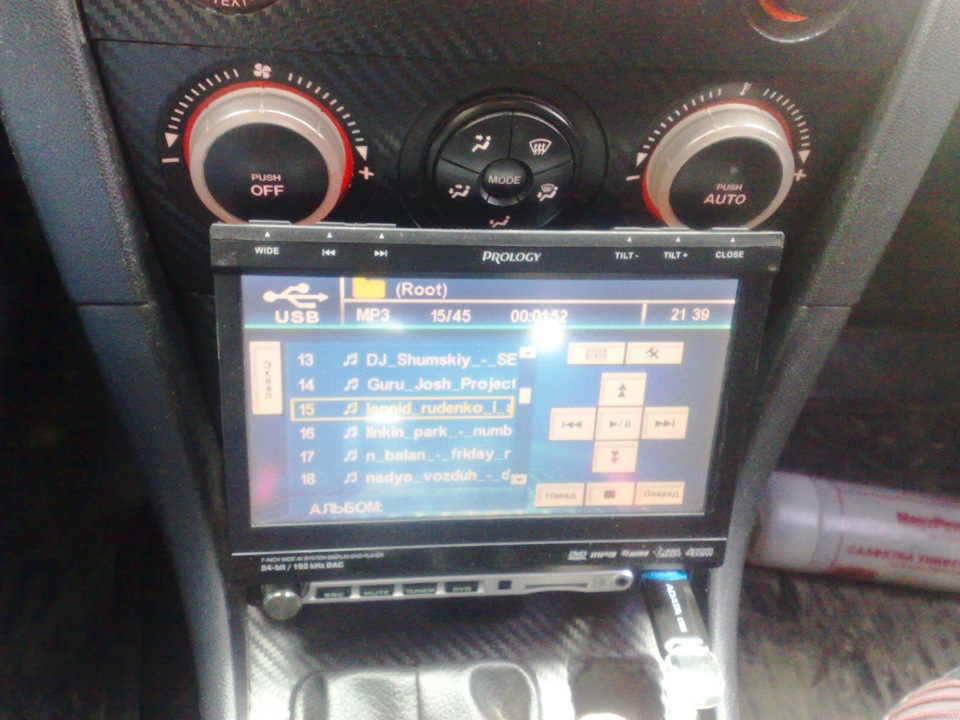 Prology MDD-714 впихнуть невпихуемое:) — Mazda 3 (1G) BK, 2 л, 2006 года | автозвук | DRIVE2