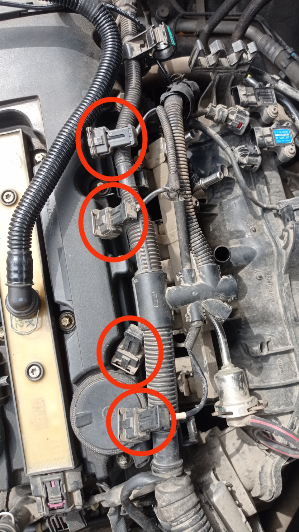 Замена грибовидного клапана во впускном коллекторе 1.4 NET. — Opel ...