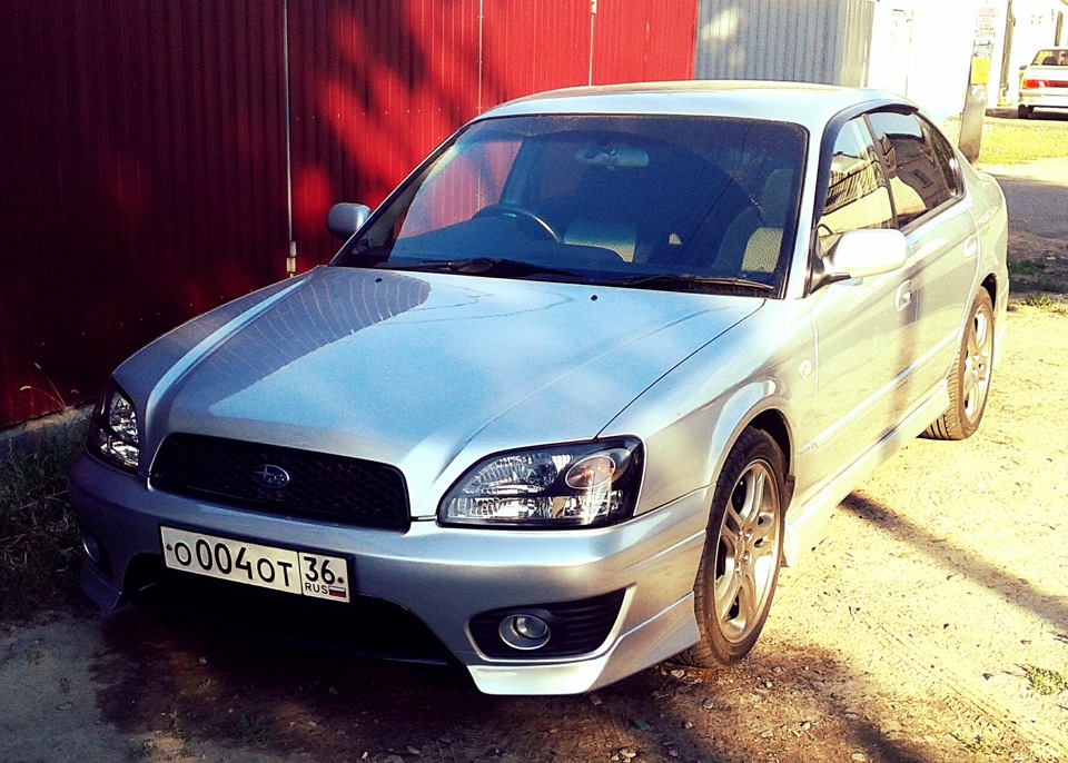 накладка на бампер — Subaru B4 (BE), 2 л, 2001 года | стайлинг | DRIVE2