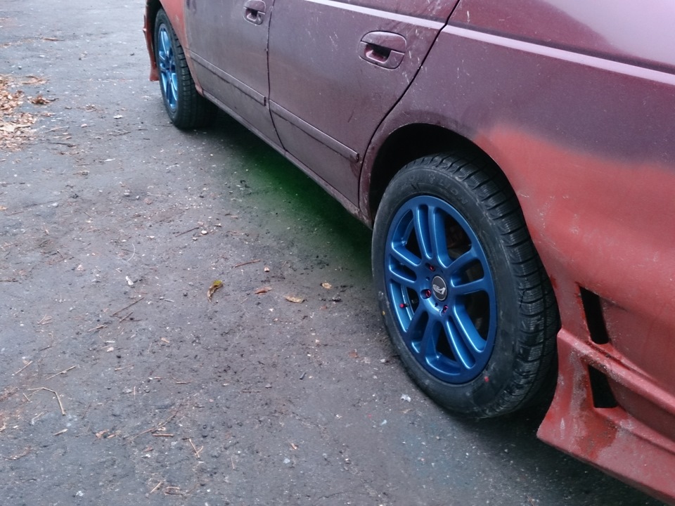 Таки переобулся — Mitsubishi Galant (7G), 2 л, 1993 года | шины | DRIVE2