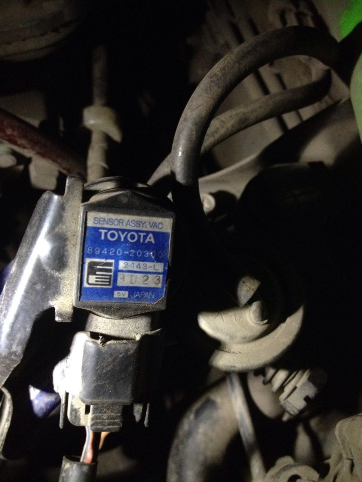 Замена MAP сенсора — Toyota Corona EXiV (1G), 2 л, 1992 года | своими ...