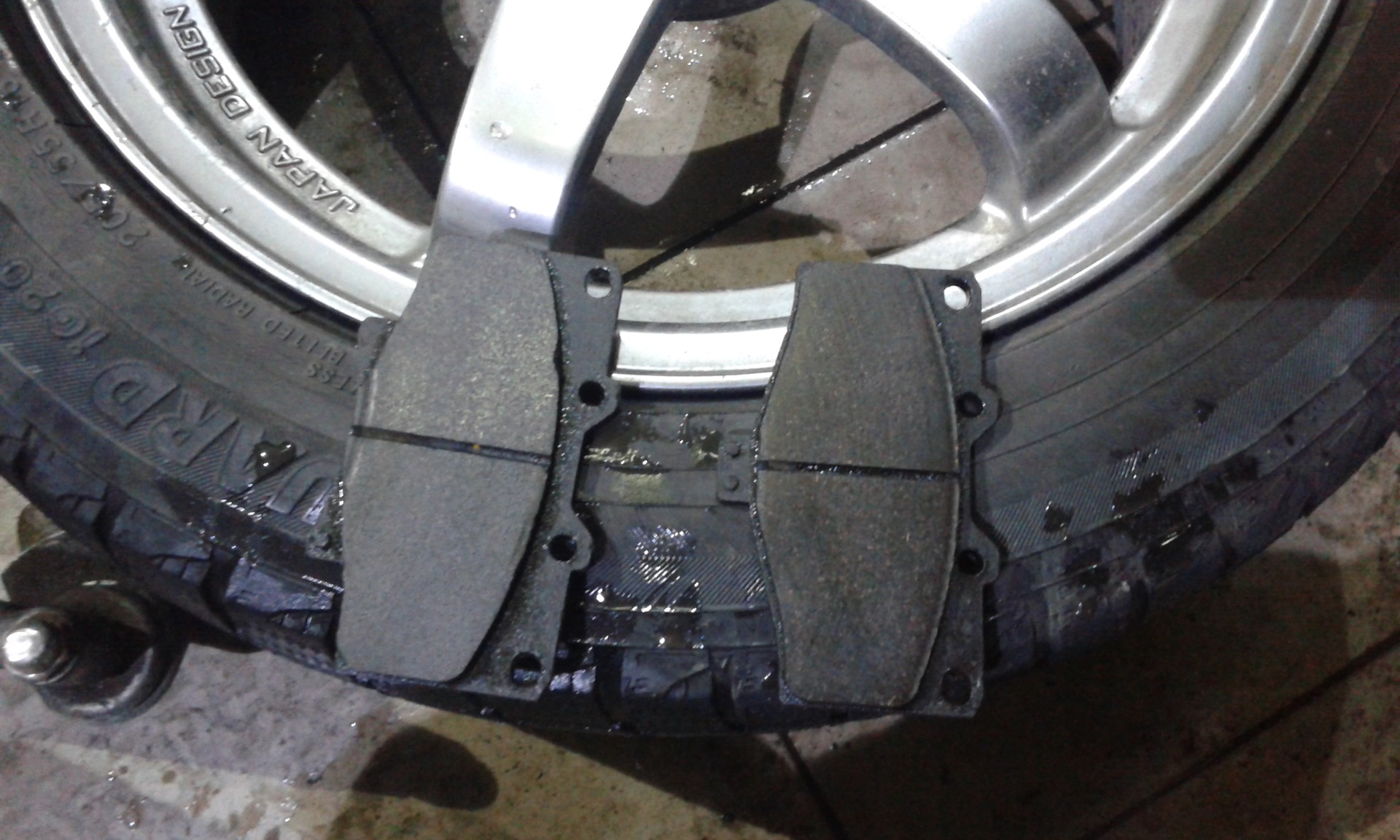 новые тормозные машинки — Subaru Impreza (GE/GH), 2 л, 2008 года ...