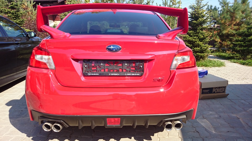Debadging… или "Убрать лишние наклейки" =) — Subaru WRX STI (VA), 2,5 л, 2014 года | стайлинг ...
