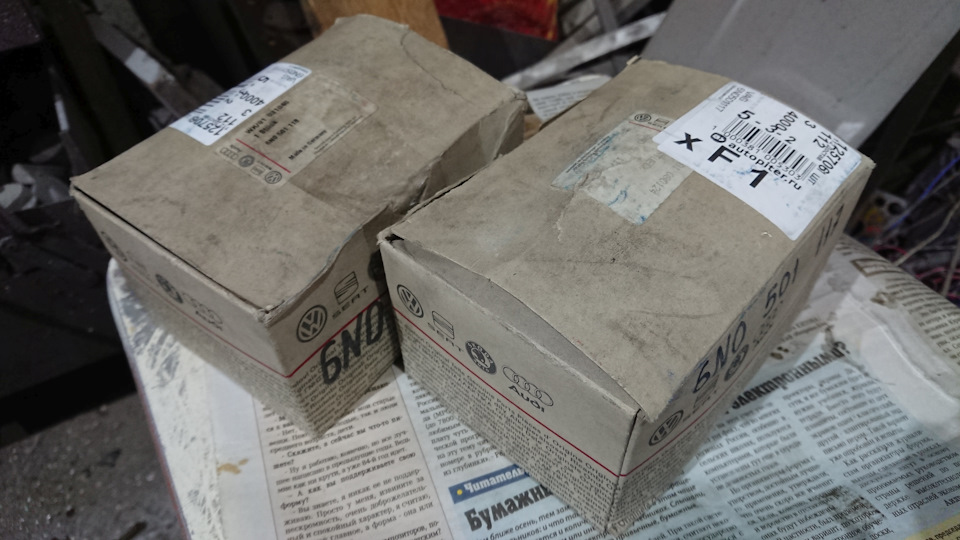 Установка ЗДТ на двухрядных подшипниках. Часть 1. Закуп. — Volkswagen ...