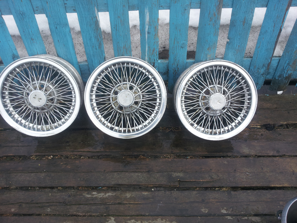 Продам диски (спицы) 114.3*4 — Toyota Mark II (90), 3 л, 1994 года ...