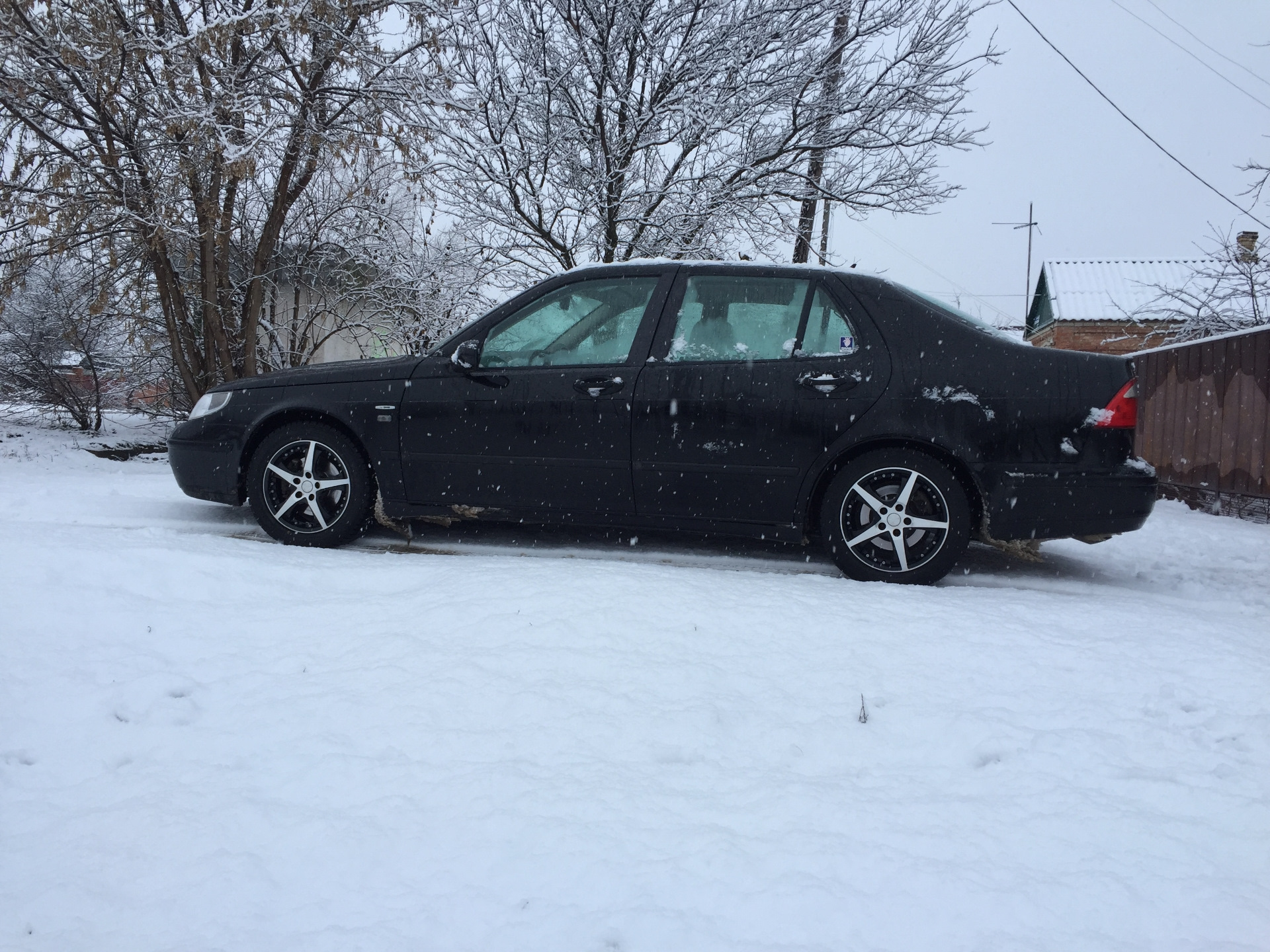 Зима 2020 — Saab 9-5 (1G), 2 л, 2004 года | просто так | DRIVE2