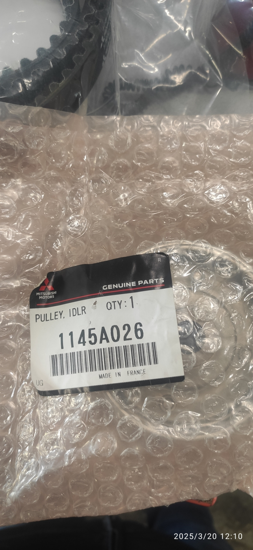 Замена ремня ГРМ и всех сопутствующих. — Mitsubishi Outlander XL, 3 л ...