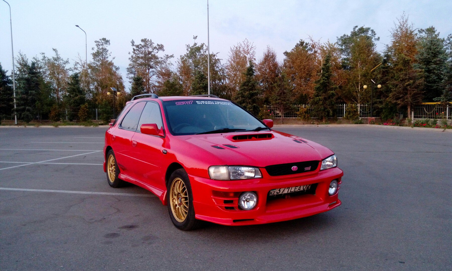 Время пролетело быстро — Subaru Impreza WRX (GC/GF), 2 л, 1995 года ...