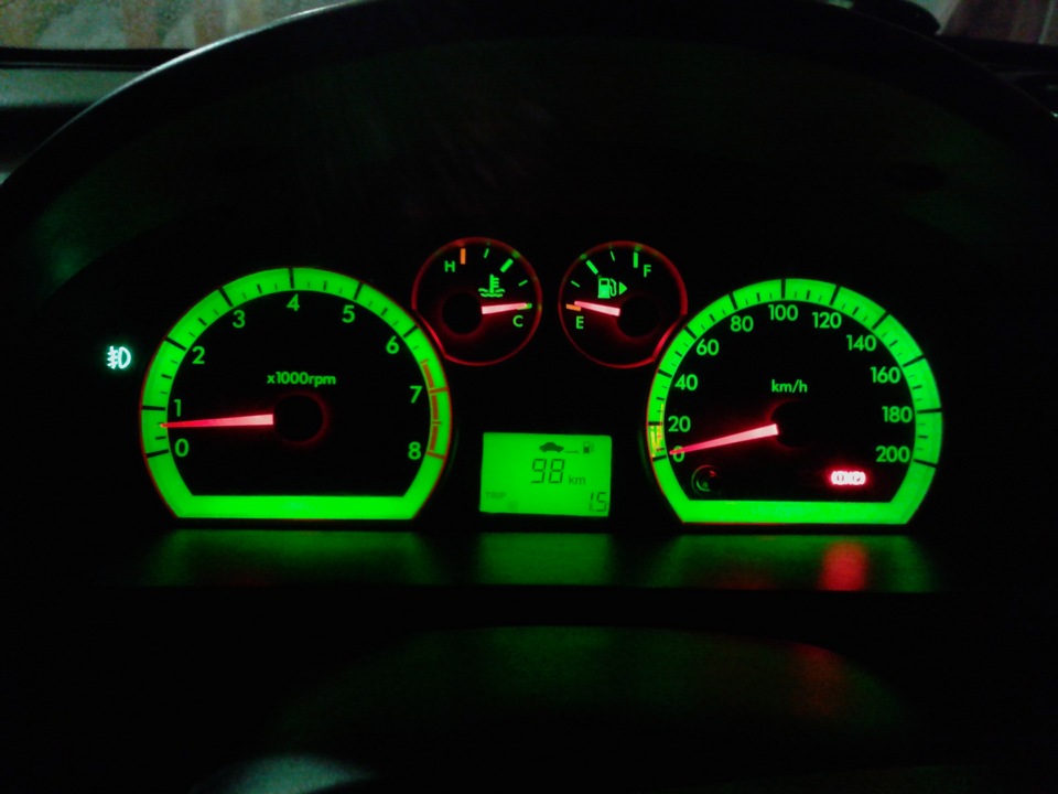 Установил противотуманные фары — Chevrolet Aveo Sedan (1G), 1,4 л, 2008 ...