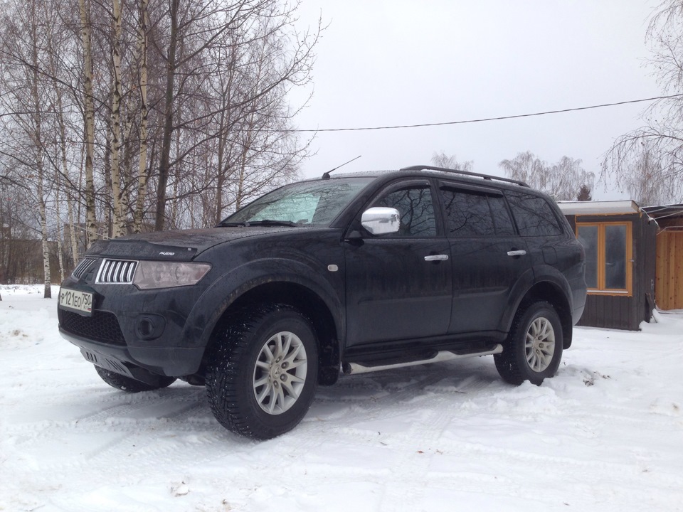 пленка броня — Mitsubishi Pajero Sport (2G), 3 л, 2011 года | стайлинг ...