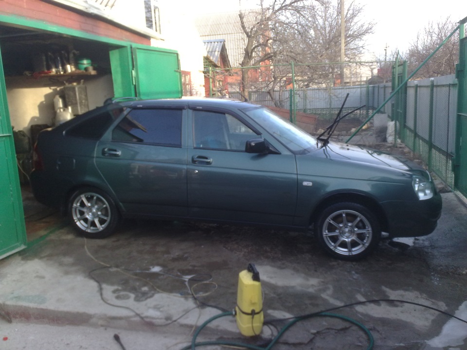 замена пружин — Lada Приора хэтчбек, 1,6 л, 2011 года | тюнинг | DRIVE2