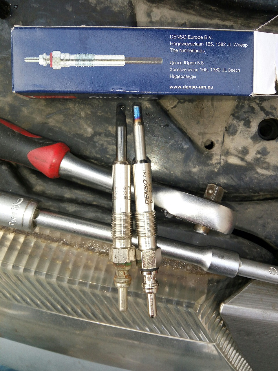 DG005 Свеча накаливания Рено K9K, F9Q DENSO | Запчасти на DRIVE2