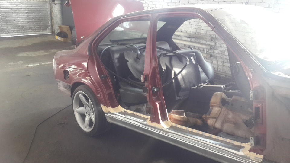 Подготовка E34 для съемок в кино)))) — DRIVE2