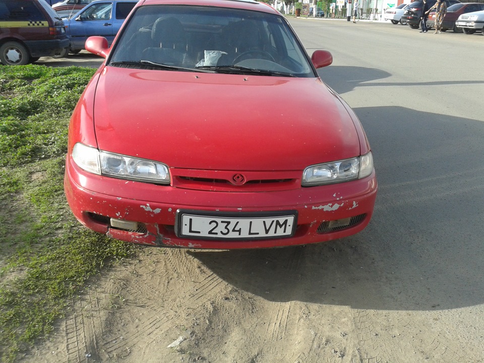 вчера чисто случайно увидел свою бывшую — Mazda Cronos, 2 л, 1992 года ...